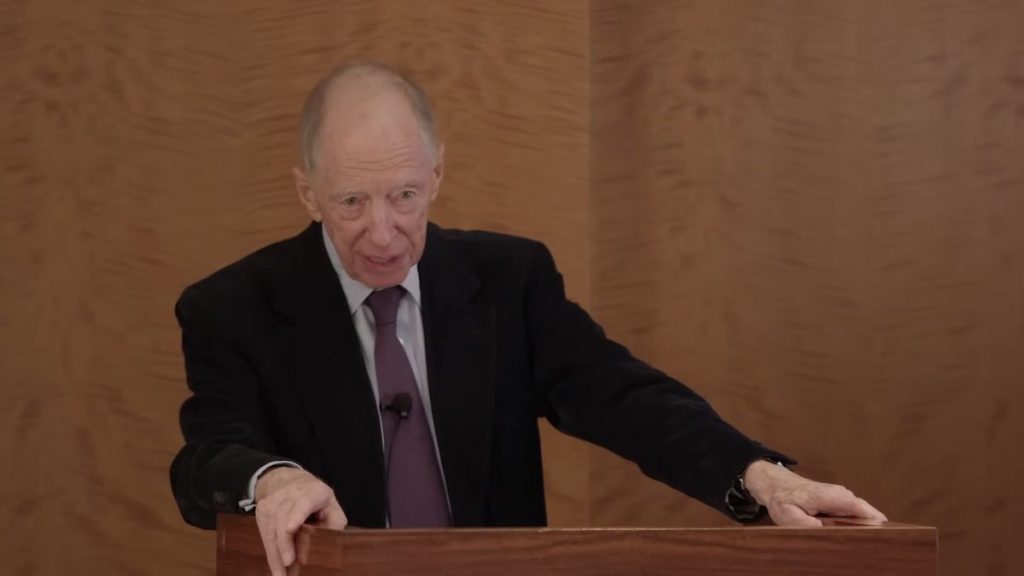 Lord Jacob Rothschild op 87-jarige leeftijd overleden