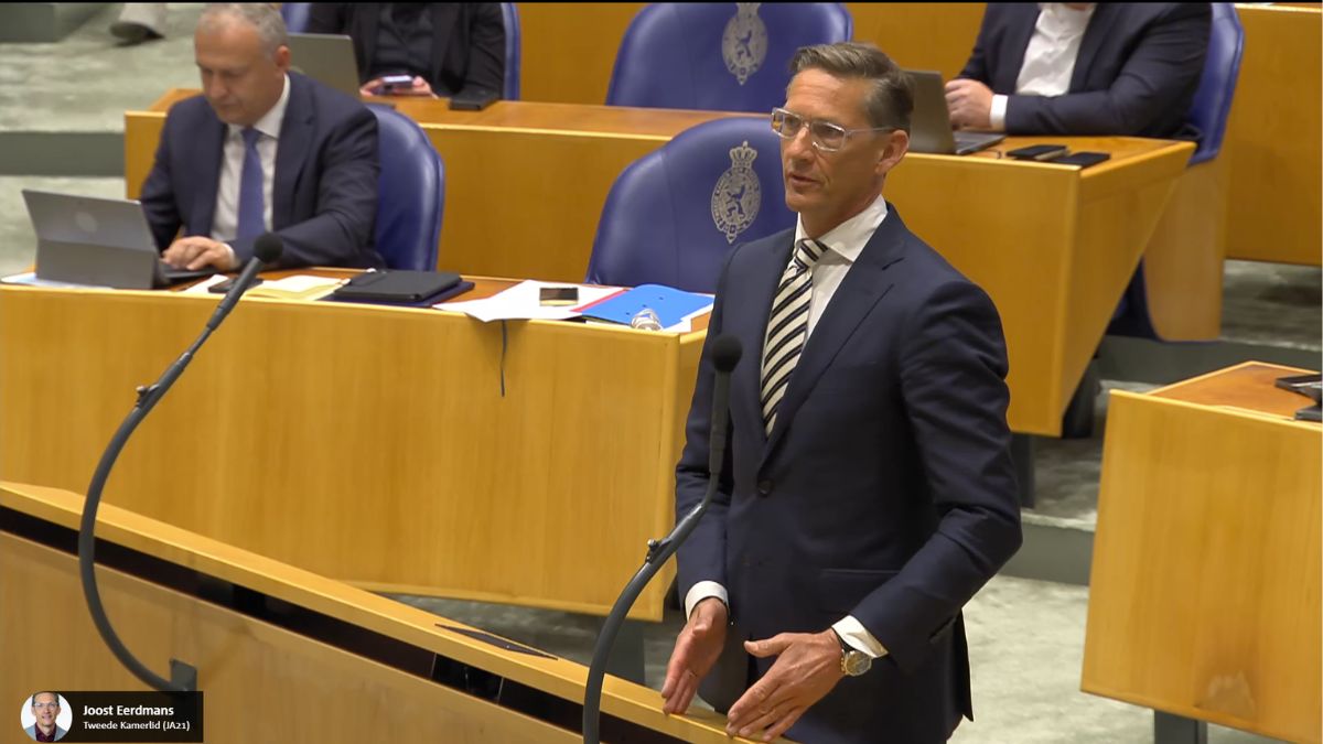 Eerdmans (JA21) zou het om met de woorden van Coenradie te spreken ...